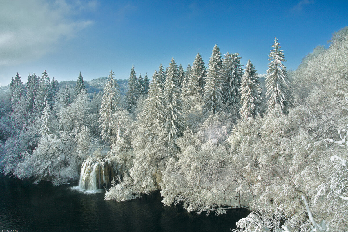 Zima na Plitvičkim jezerima - Nacionalni park "Plitvička jezera"